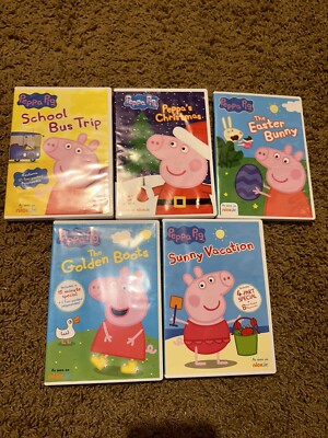 Peppa Pig DVD Lot Of 5 Dvds | eBay