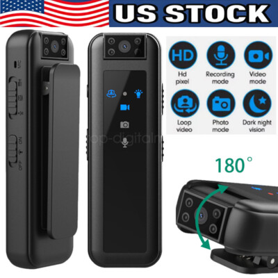 Portable Police Body Camera 1080P 64G/128G Video Audio Recorder Night ...
