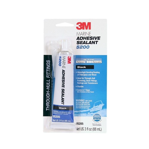 3M 05205 Adhesive/Sealant 5200 BLACK 3 Oz Cartridge Boat Marine | eBay UK