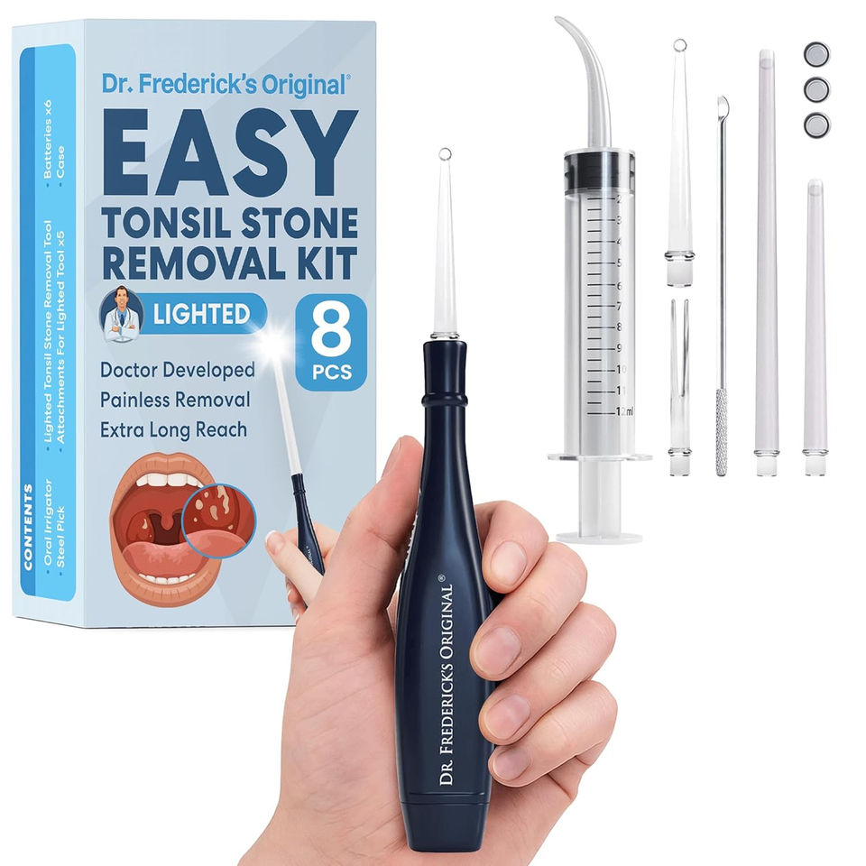 Dr. Frederick’S Original Easy Tonsil Stone Remover Kit - Fast Painless ...