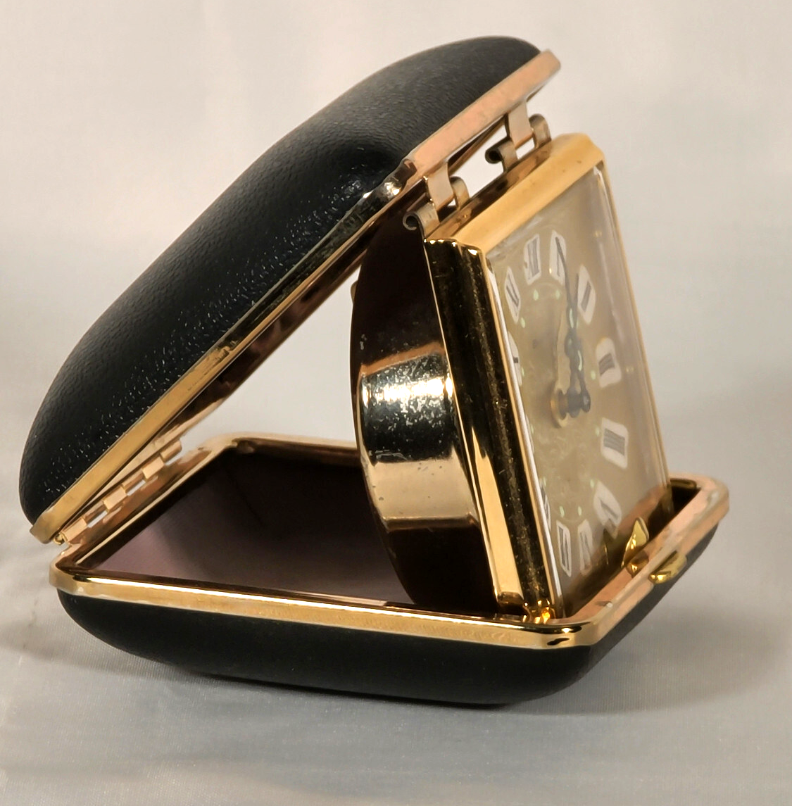 Vintage Bulova Travel Alarm Clock - Glow in the Dark - Japan | eBay