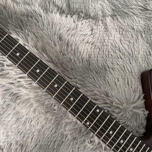 Purple Explorer Electric Guitar HPL Fretboard Solid Mahogany Body 6 ...