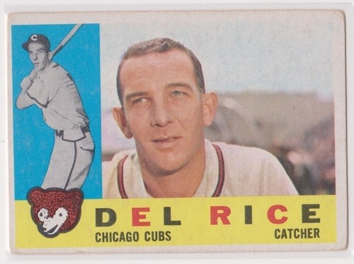 1960 DEL RICE - Topps Baseball Card # 248 - CHICAGO CUBS | eBay