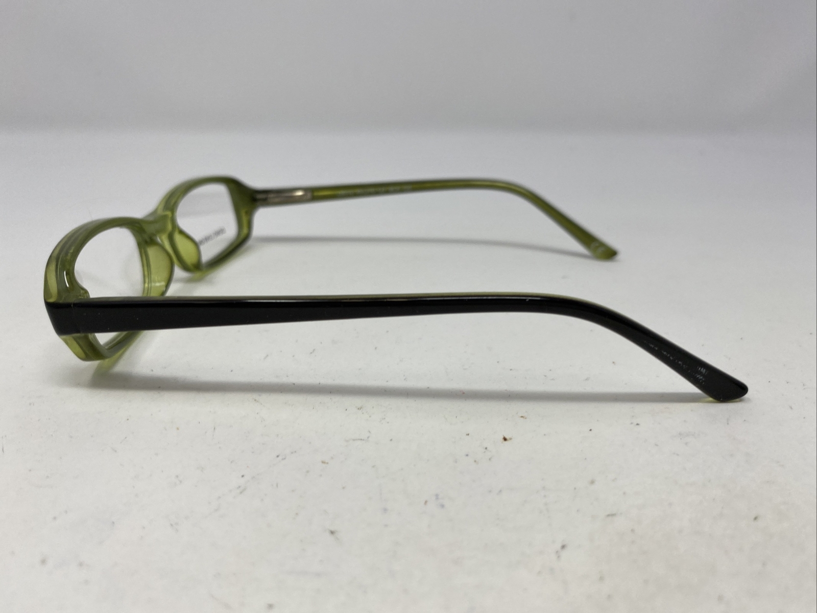 Lantis Optical L8016 BLK 45-16-127 Black/Green Full Rim Eyeglasses ...