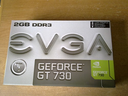 EVGA GeForce GT 730 Graphics Card (2gb DDR3) including low profile ...