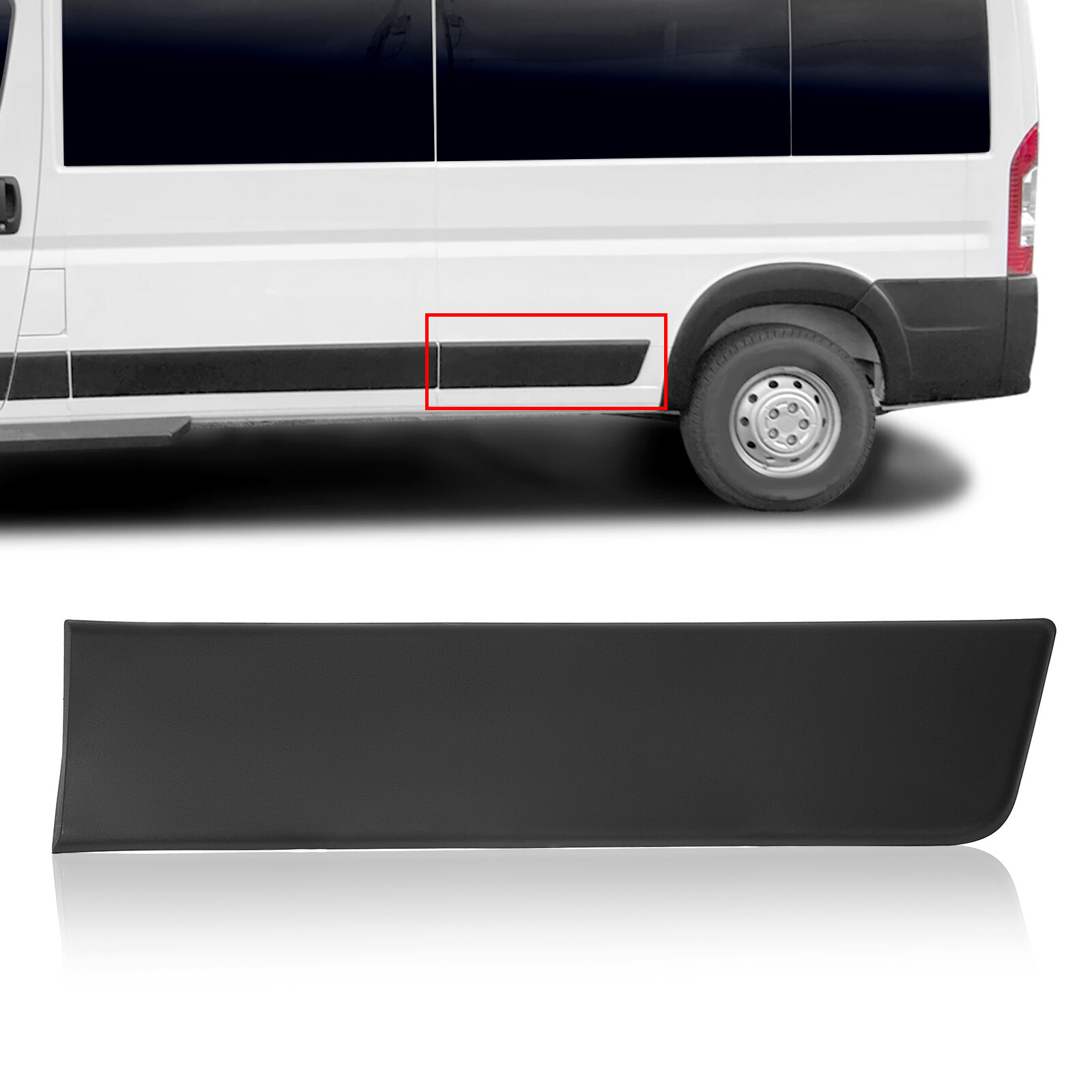 Rear Left Body Side Trim Molding For Dodge Ram ProMaster Extended 2019 ...