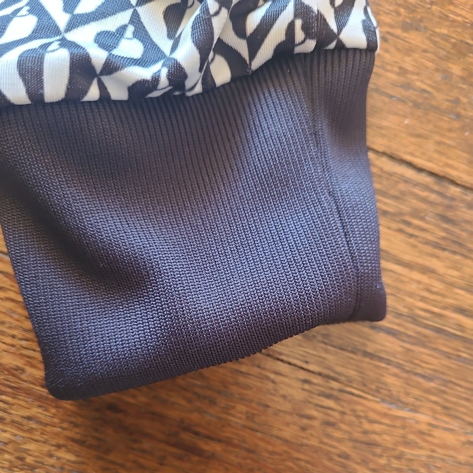 Adidas Jacket Women Small RARE DESIGN Colorful Floral Blue Yellow Black ...