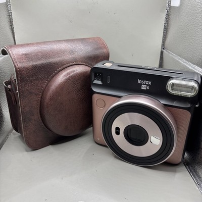 Fujifilm Instax Square SQ6 Graphite blush gold Instant Film Camera with ...
