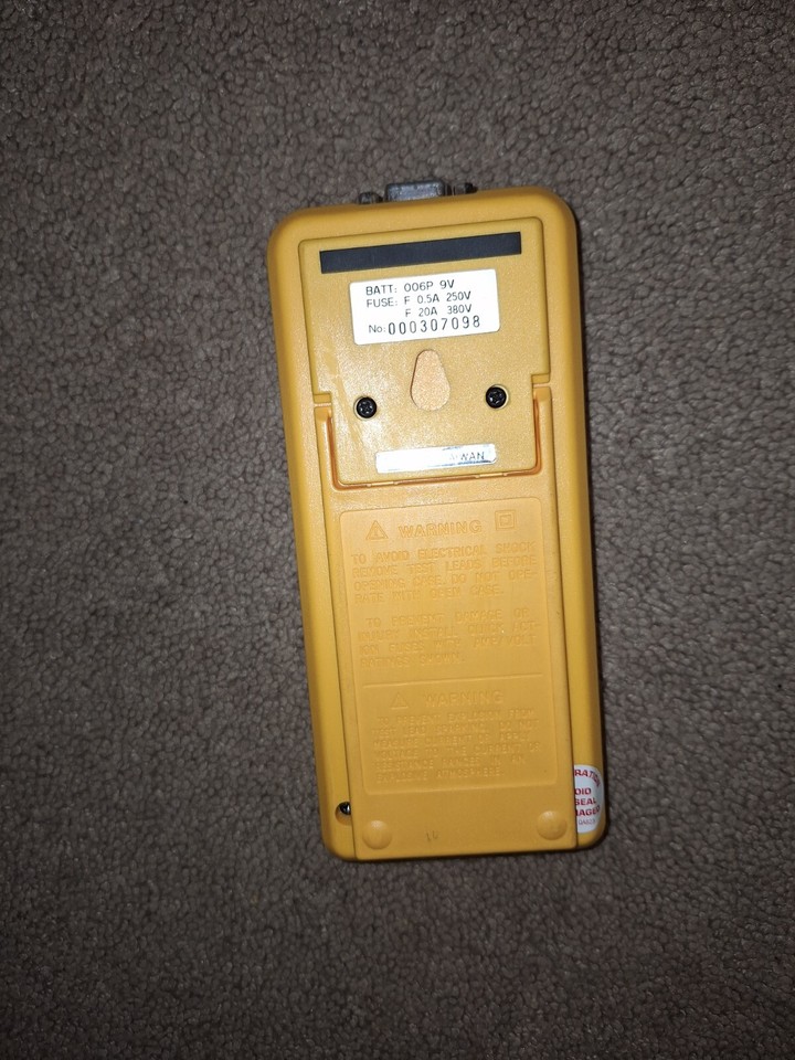 Extech DMM 383273 Data Logger Multimeter With Pc Interface | eBay