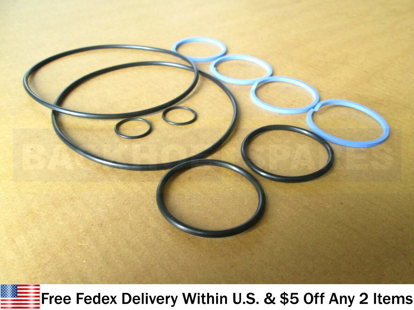 JCB PARTS - TRANSMISSION O RINGS/ SEAL RING KIT (828/10180 828/10181 ...