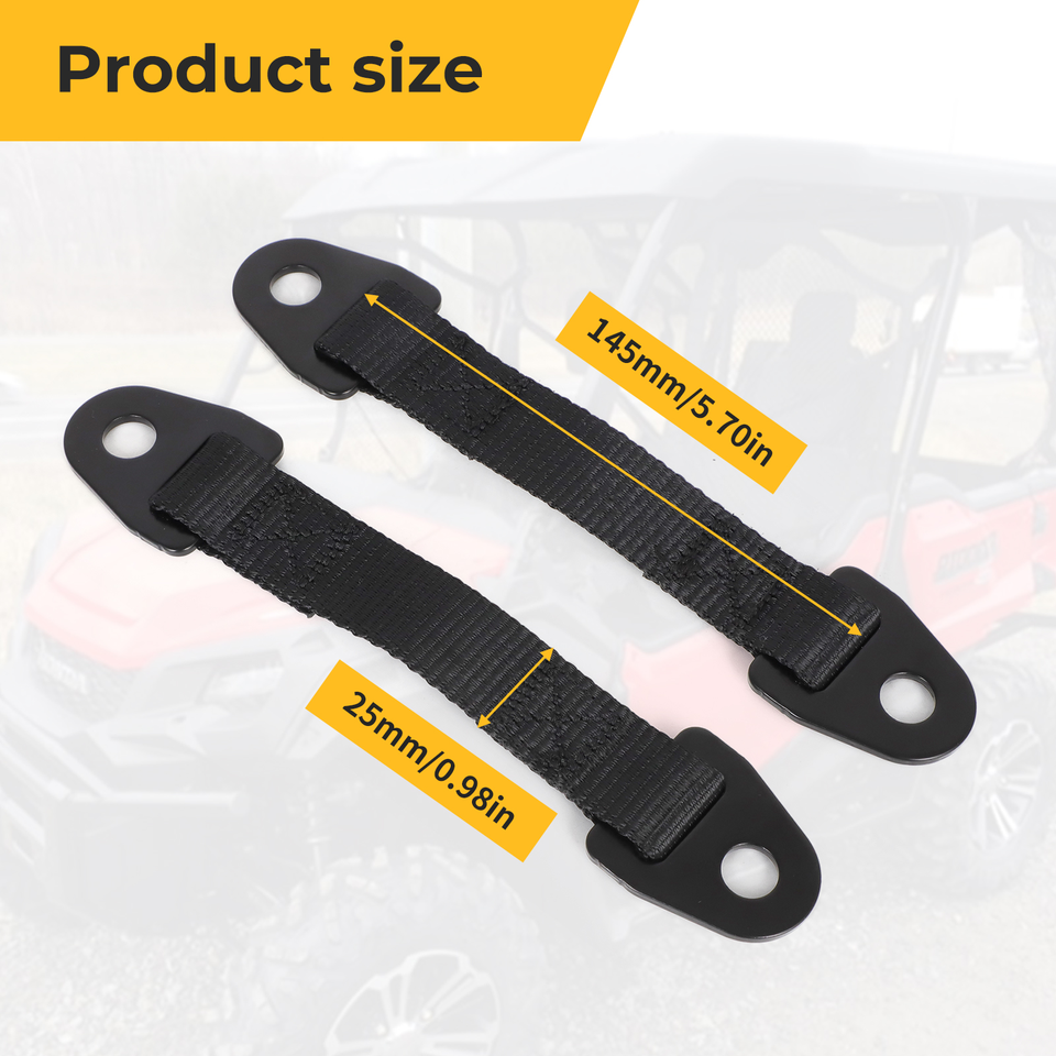2PCS Door Tether Open Limiter Straps For Honda Pioneer All SXS1000 2016 ...