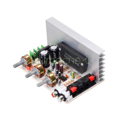 DX-0408 2.0 Channel Digital Audio Stereo Power Amplifier Board AC15-18V ...