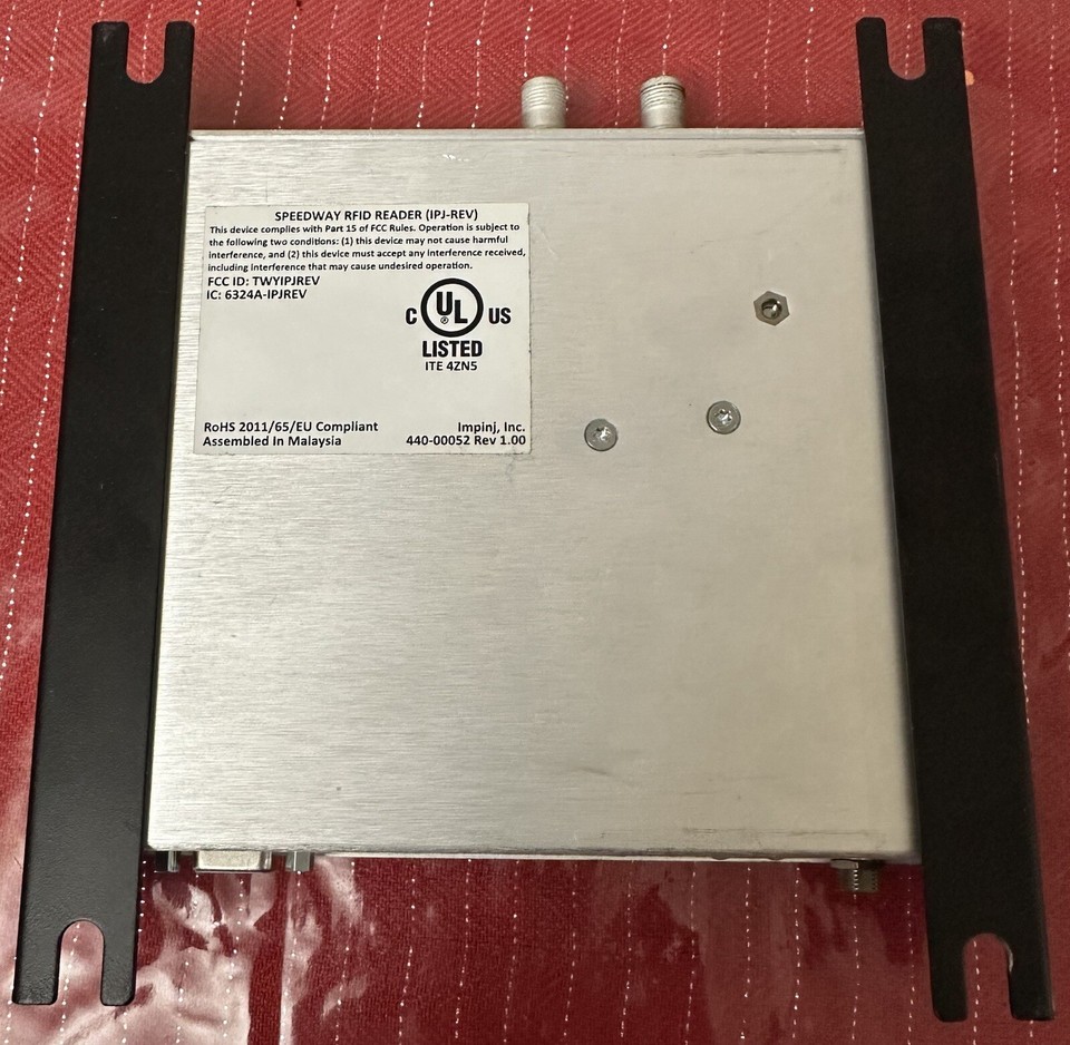 Impinj Speedway Revolution R220 UHF RFID POE Reader (2 Port) IPJ-REV ...