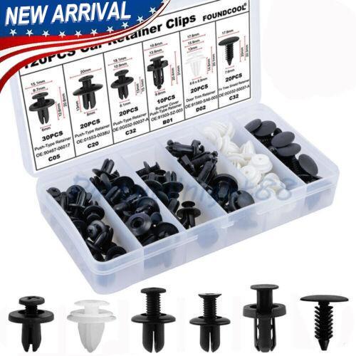 Car Body Trim Clips Retainer Bumper Rivets Auto Door Panel Plastic ...