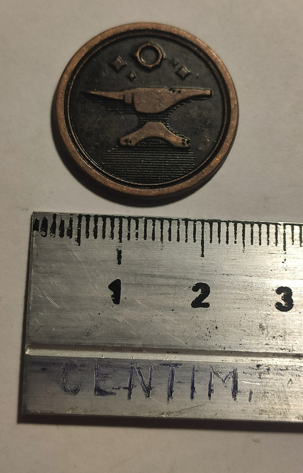 Coin token.Rare!The anvil is a symbol of blacksmiths. | eBay