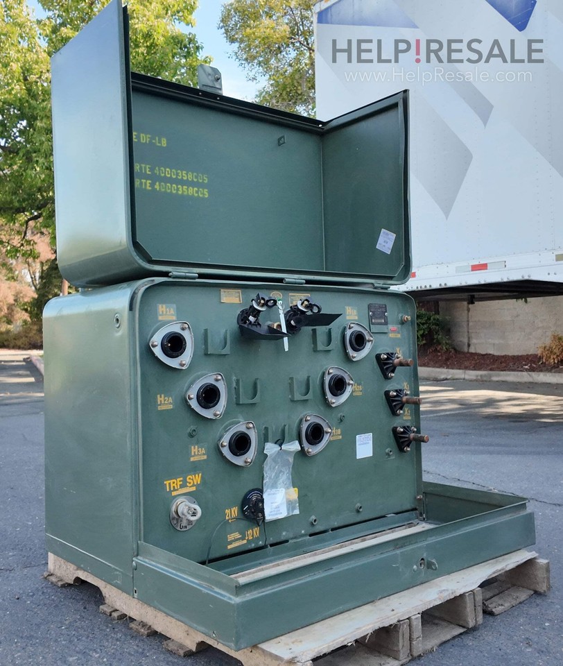 Howard Industries Single Phase Pad Mount Transformer 50 KVA HV 12000 to ...