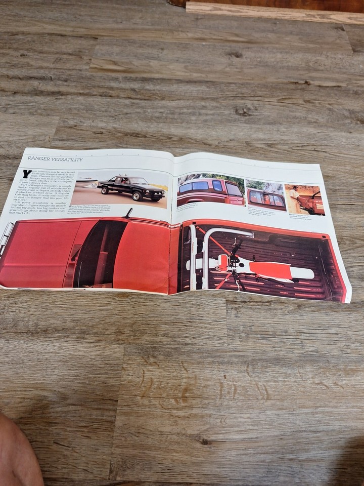 1988 FORD RANGER STX,XLT CUSTOM S 4x4 BROCHURE | eBay