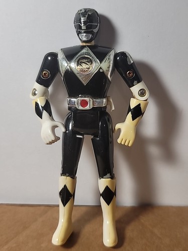 Mighty Morphing Power Ranger 1995 Movie Black Ranger Pre-owned | eBay