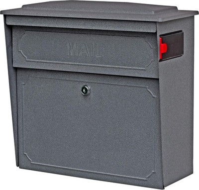 Mail Boss 7171 Townhouse Granite Security Vertical Wall Mailbox Lock ...