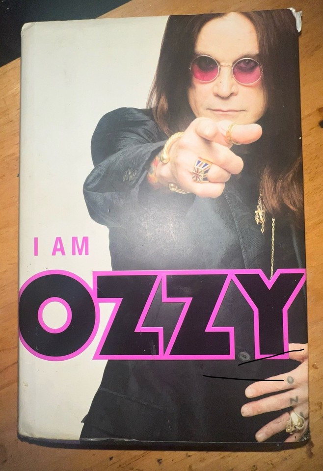 I AM OZZY AUTOGRAPHED Hand Signed 1st US Edition Book OZZY OSBOURNE | eBay
