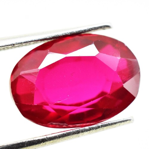 Rubis rouge naturel du Mozambique 8,60 ct taille ovale certifié ...