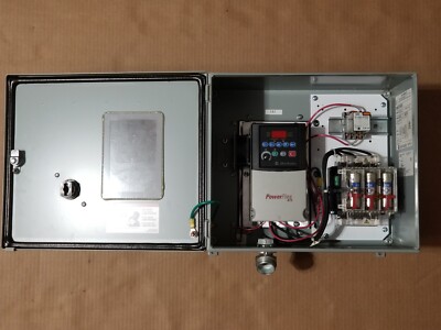 Allen Bradley PowerFlex 40 VFD Package Enclosure+VFD 380-480 3-phase ...