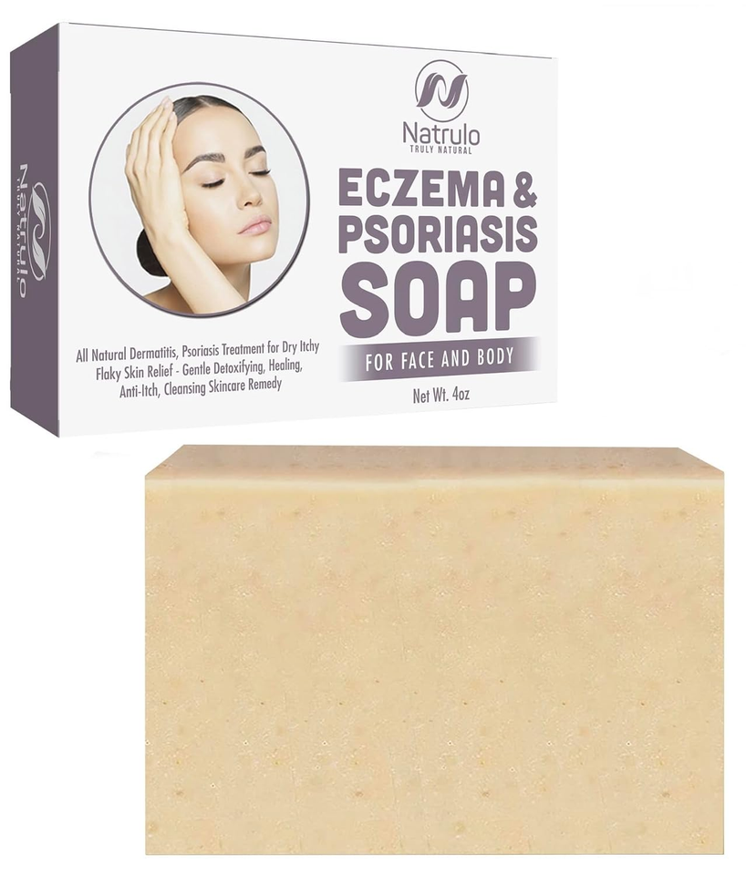 Eczema Soap Bar for Face and Body – All Natural Dermatitis, Psoriasis ...
