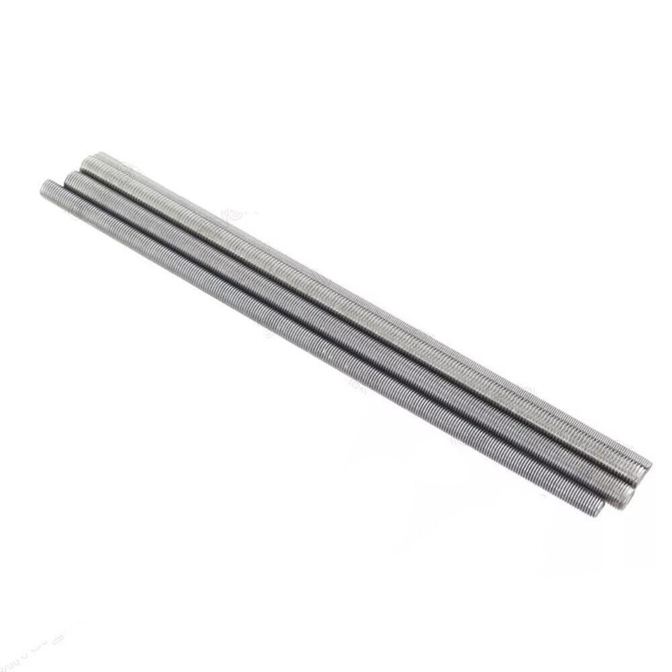 Fine Thread 304 Stainless Steel Threaded Rods Metric Thread Studs Bolts ...
