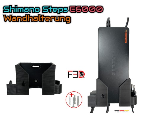 Ladegeräthaltung für Shimano Steps EC-E6000 Ladegerät Wandhalterung ...