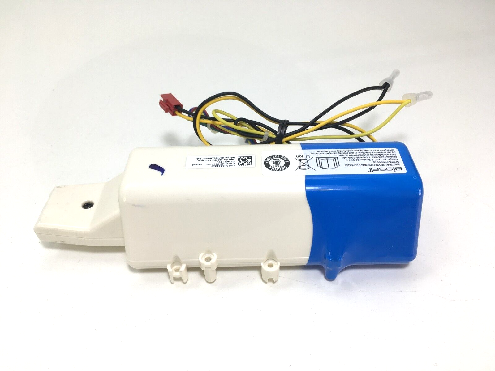 4-PIN+GENUINE+Bissell+2554A+Li-Ion+BATTERY+36V+2500mAh+OEM+%23+69-0096 ...