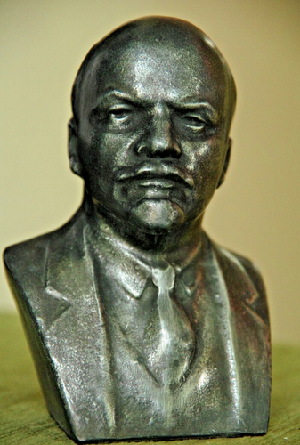 Vintage Soviet Beautiful Bust Figurine Lenin Leader Communism USSR ...