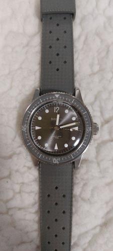 Baltic Aquascaphe Diver Watch Light Gray Dial 200m WR HMS Limited ...