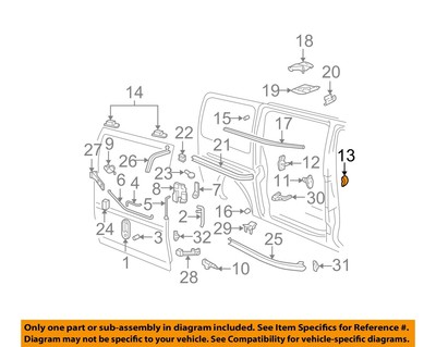 GM OEM Front Door-Striker Plate 21121836 | eBay