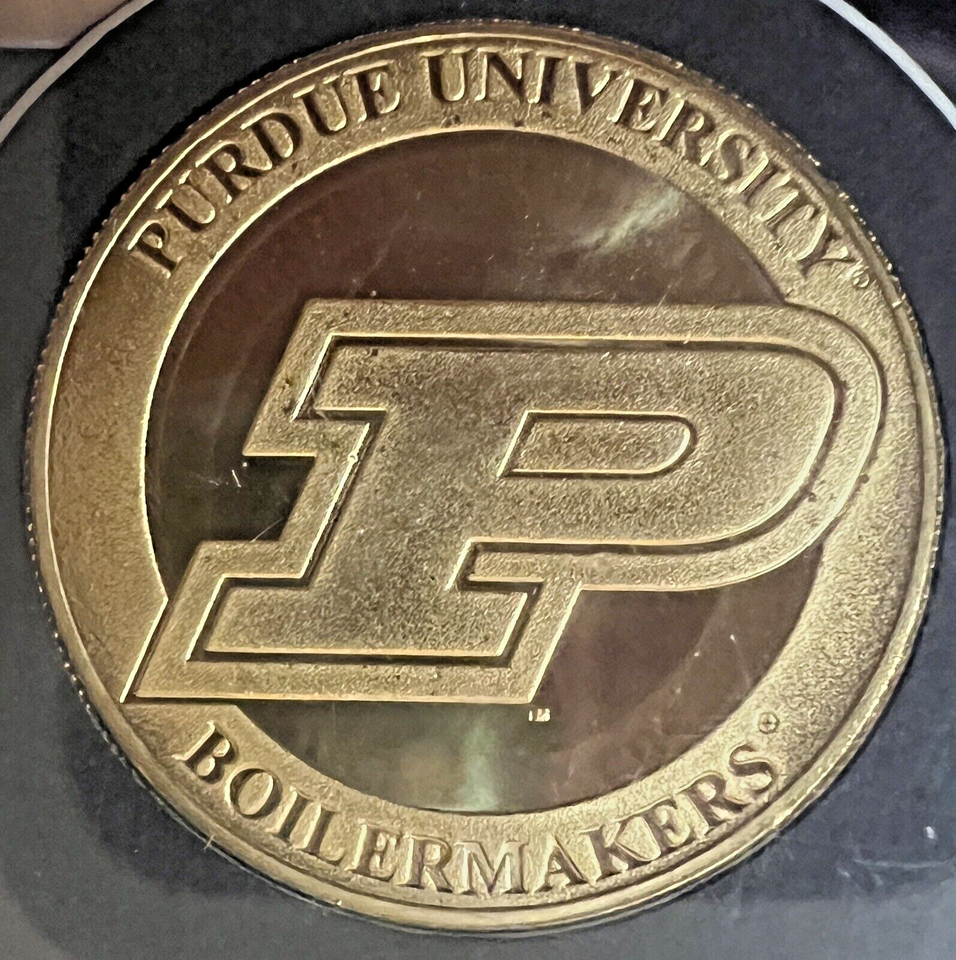 Purdue University Boilermakers 5" x 7" Wood Photo Frame w/ Minted ...