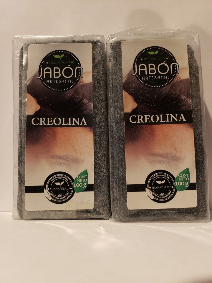 CREOLINE SOAP/JABON DE CREOLINA 100GRS Strong Hair Exfoliante,Cleanser ...