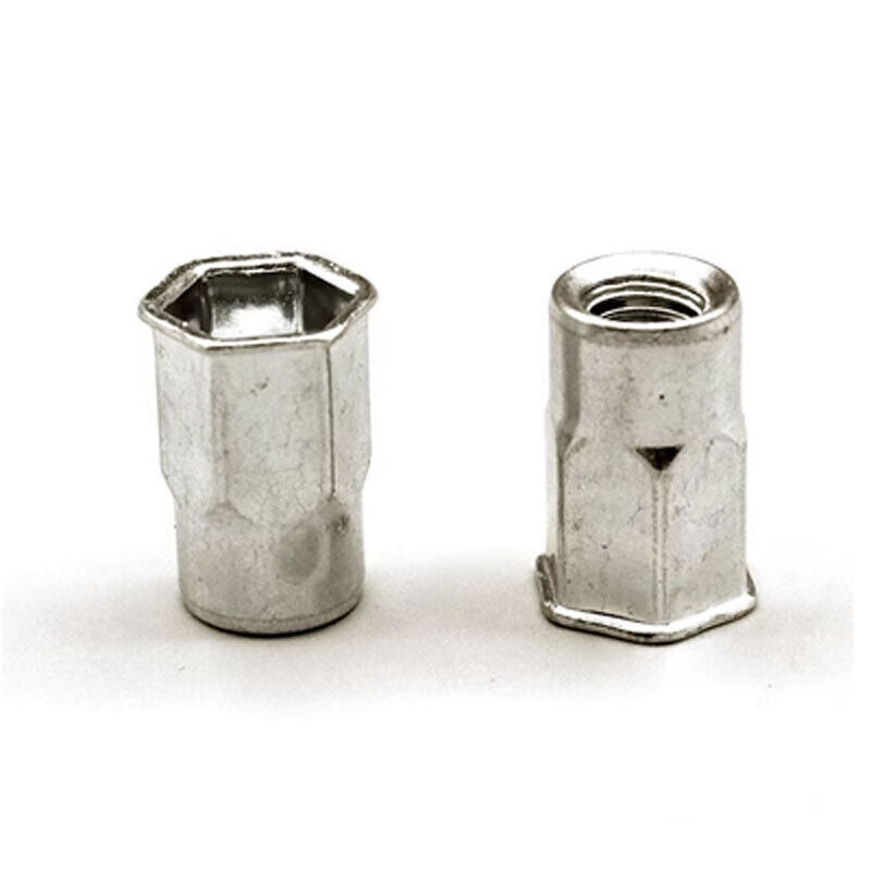 M6-M12 SUS 304 Steel Pull Rivet Nuts small sink Head Half hex | eBay