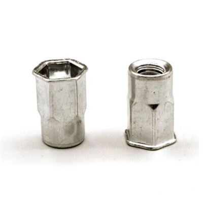 M6-M12 SUS 304 Steel Pull Rivet Nuts small sink Head Half hex | eBay