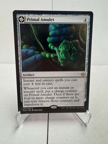 MTG Magic The Gathering - Primal Amulet (243/317) - Ixalan NM - English ...