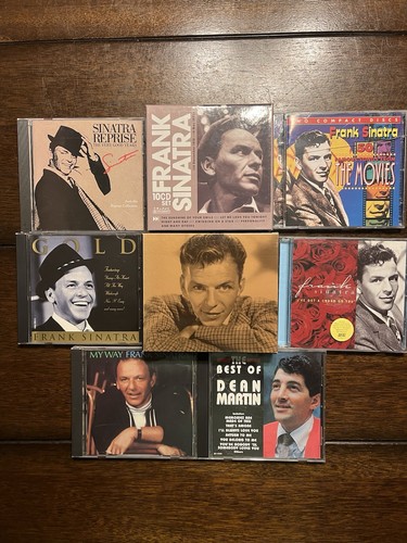 Frank Sinatra Dean Martin 8 CD Lot Best Of Box Sets Songs From Movies ...