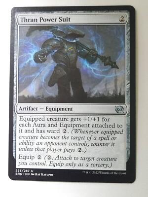 Thran Power Suit The Brothers' War 253 BRO Normal Near Mint | eBay