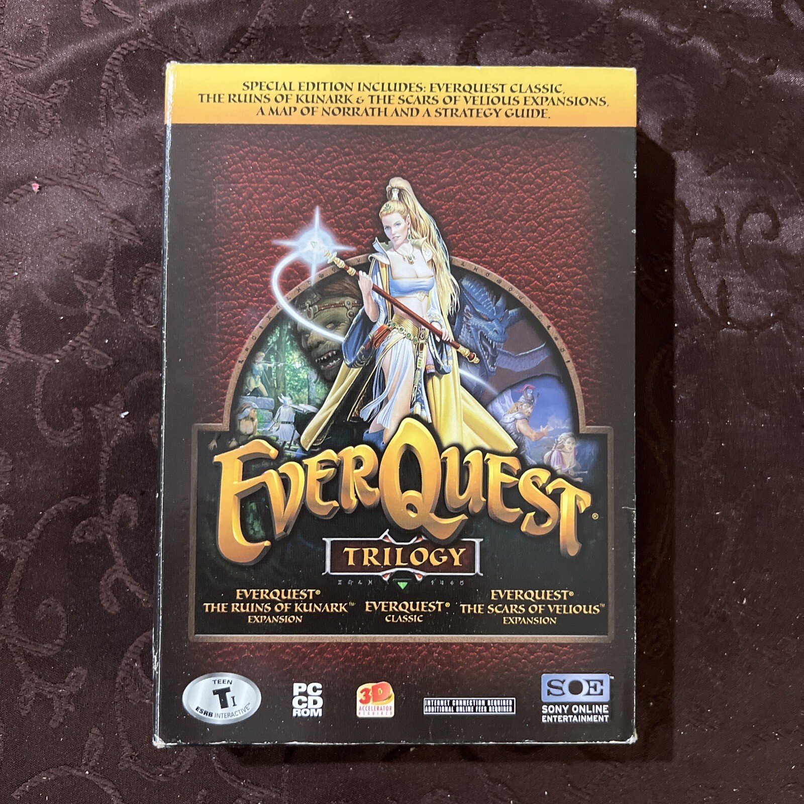 EverQuest Trilogy: Special Edition (PC, 2002) Cob Good Condition ...