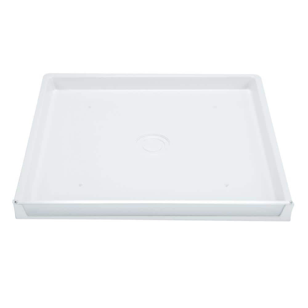 durapan 30 in. x 32 in. washer pan | removable front fiberglass durable ...