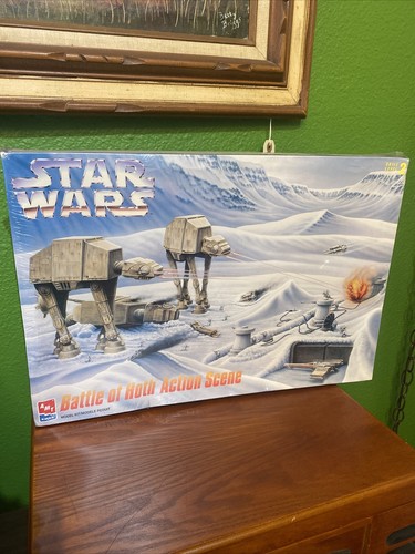 1995 Star Wars ESB Battle of Hoth Action Scene Model Kit #8743AMT/ERTL ...