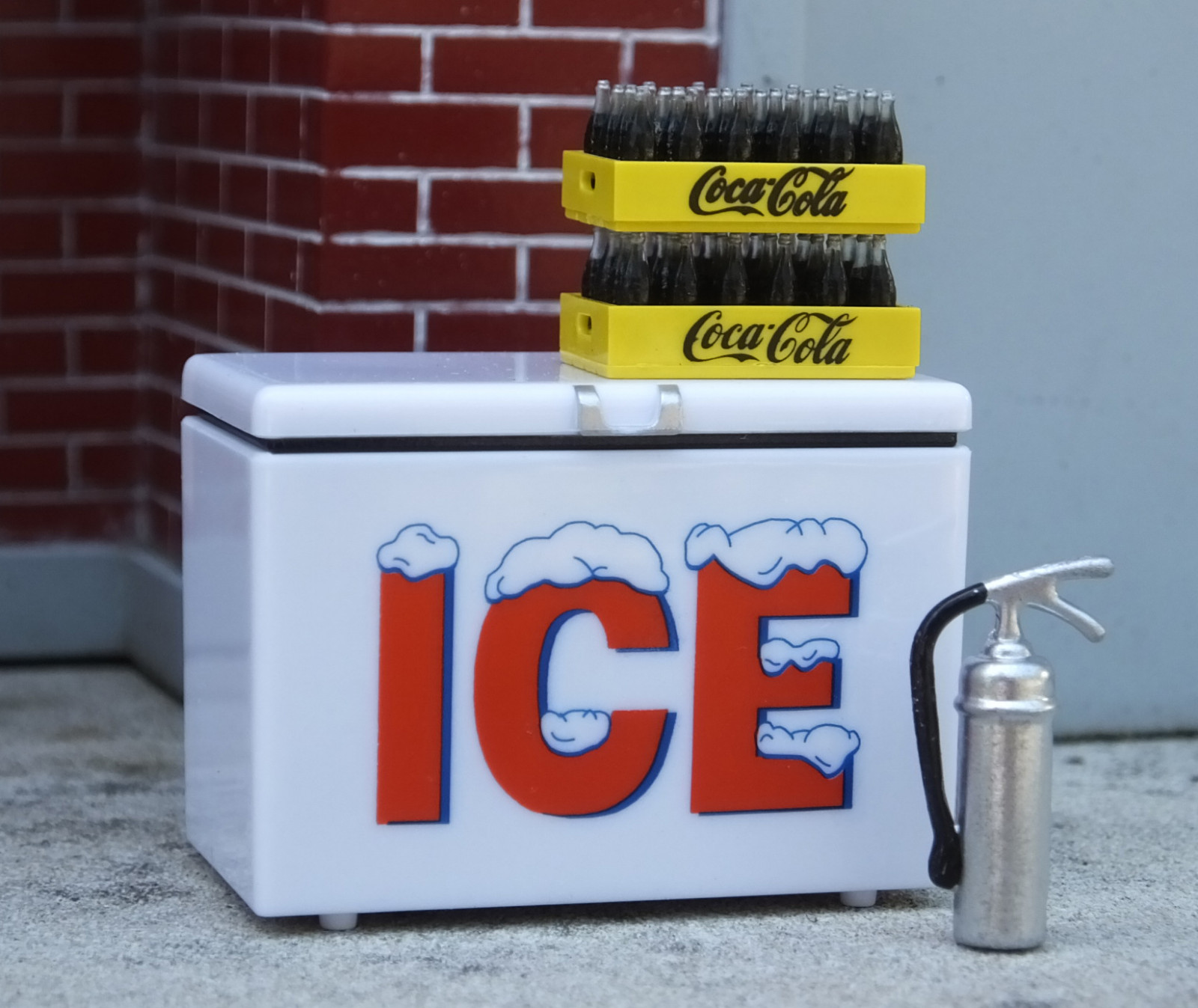 Premium 4 Pc Ice Chest Miniature Set 1/24 Scale G Scale Diorama ...