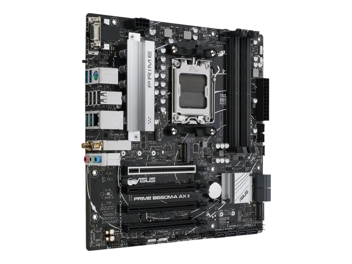 Asus Prime B650M-A AX Desktop Motherboard AMD B650 Beach