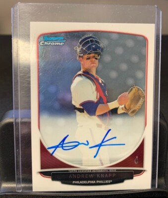 Andrew Knapp 2013 Bowman Chrome RC Auto Rookie Autograph | eBay