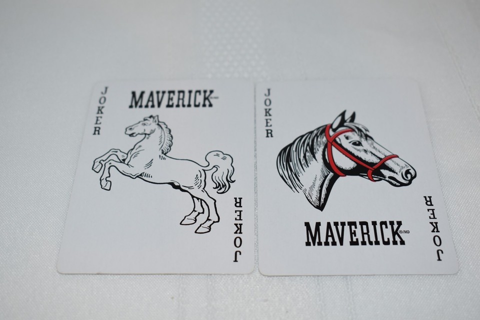 Maverick Playing Cards Poker Size United States Playing Card Co. Made ...