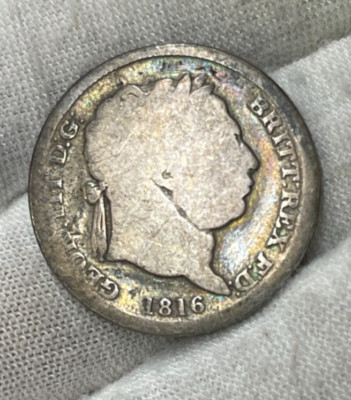 1816 Great Britain Shilling Silver Coin Low Grade | eBay