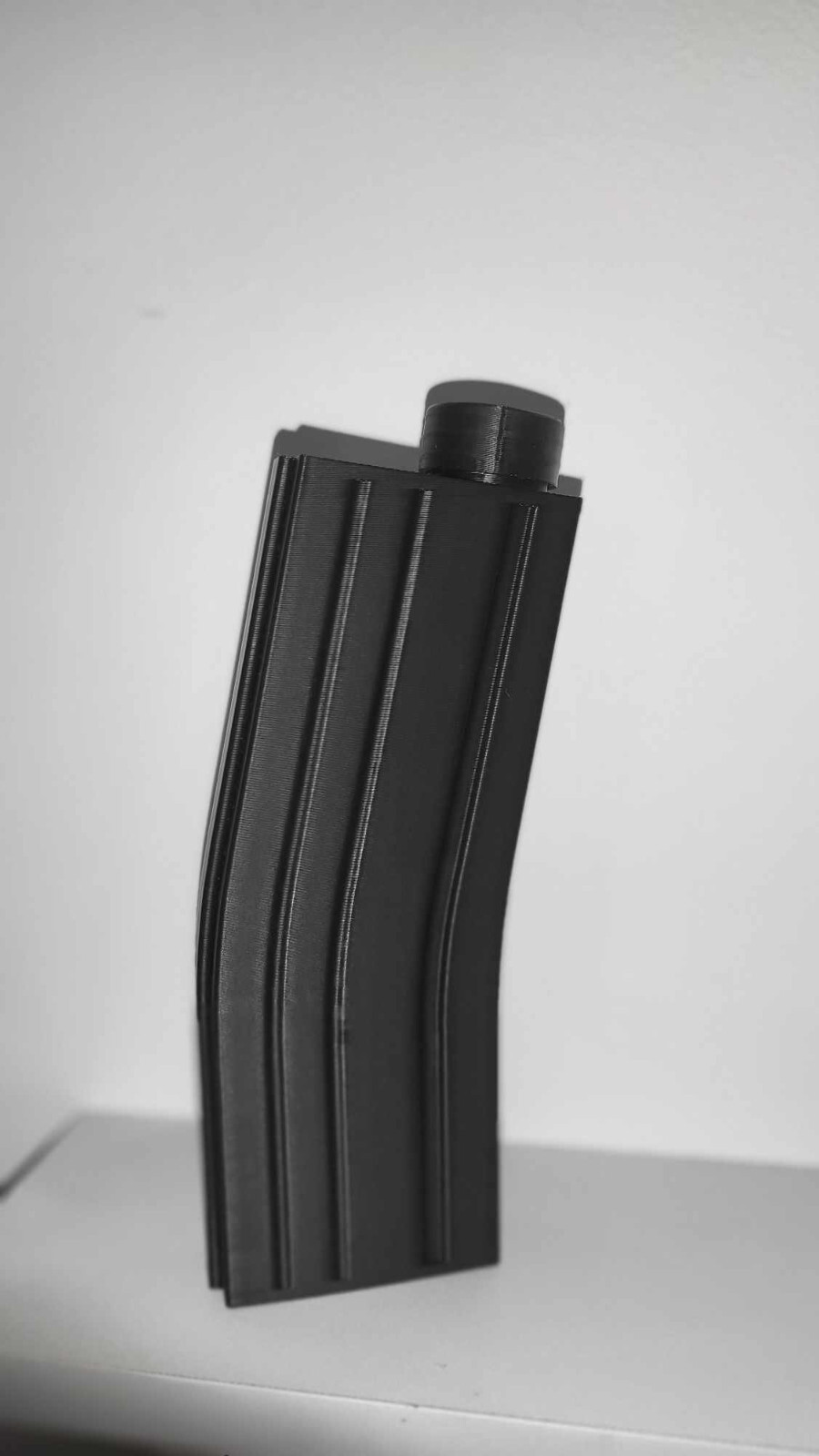 Black Airsoft Dummy M4 Magazine - 1000 BB Container Fits All Chest Rig ...