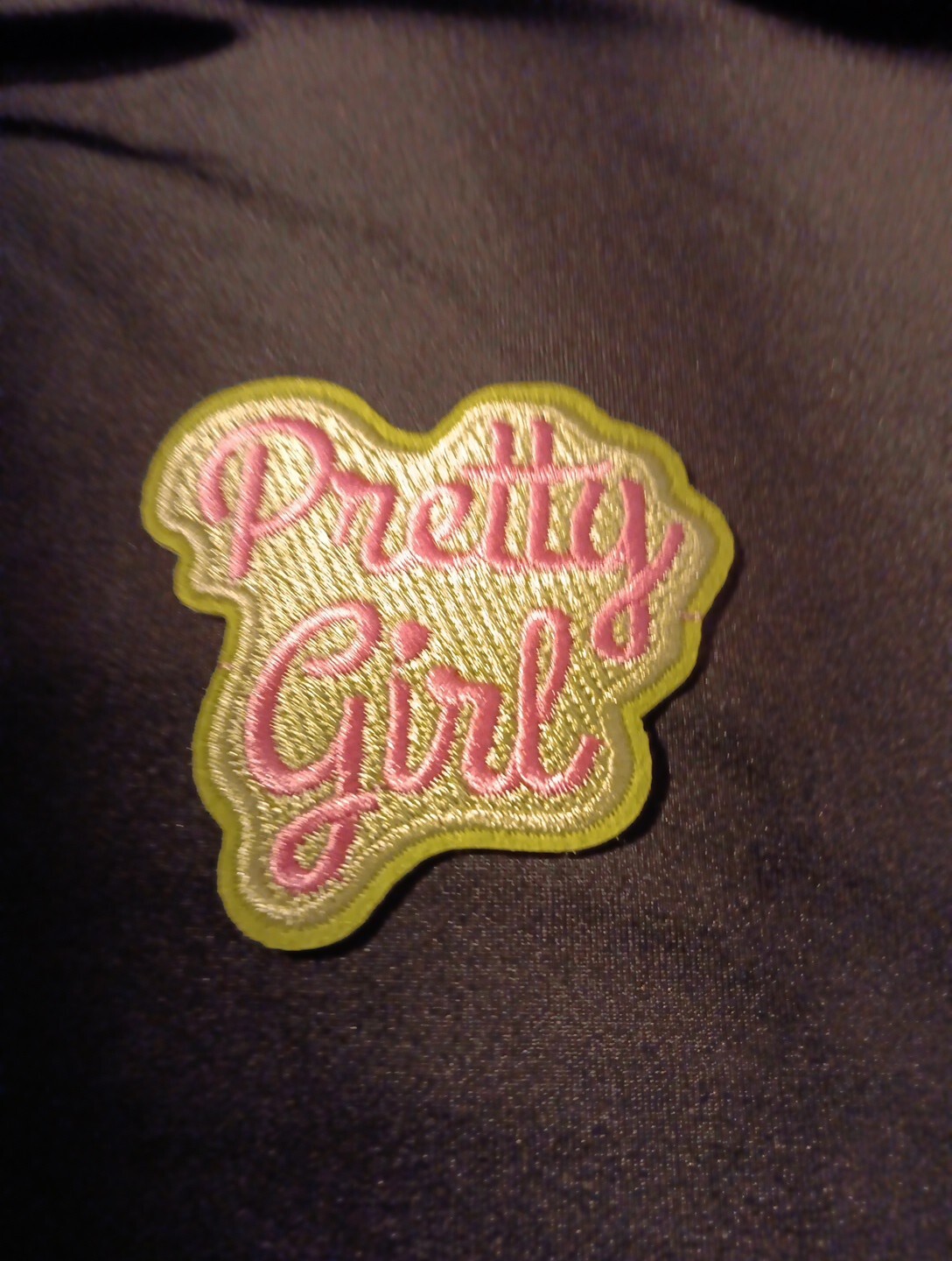 Pretty Girl Iron On Patch | eBay